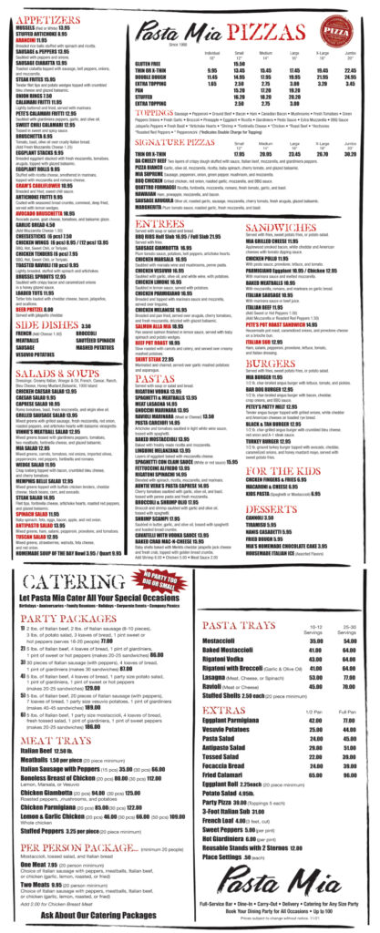 Menus